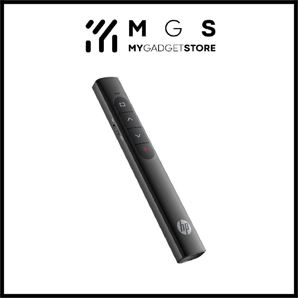 ORI [ READY STOCK ] HP SS10 Wireless Presenter Pen PowerPoint ...